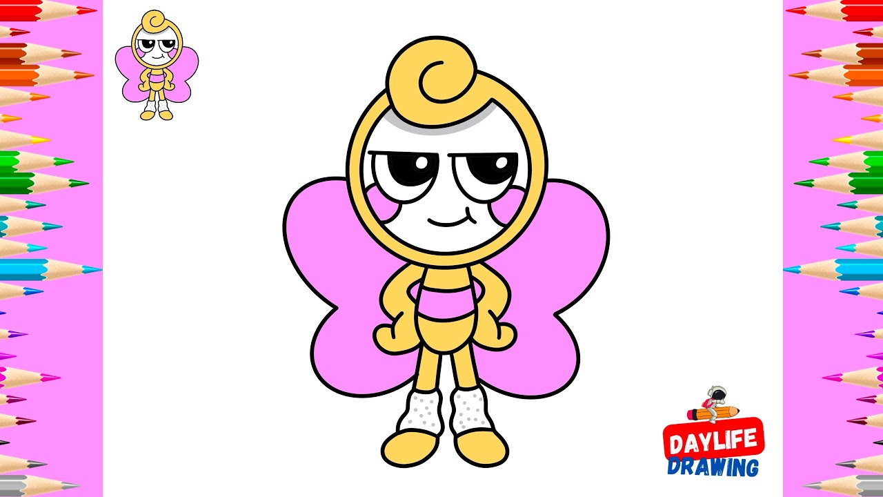 How to Draw Glisten | Easy Dandy's World Art Tutorial - YouTube