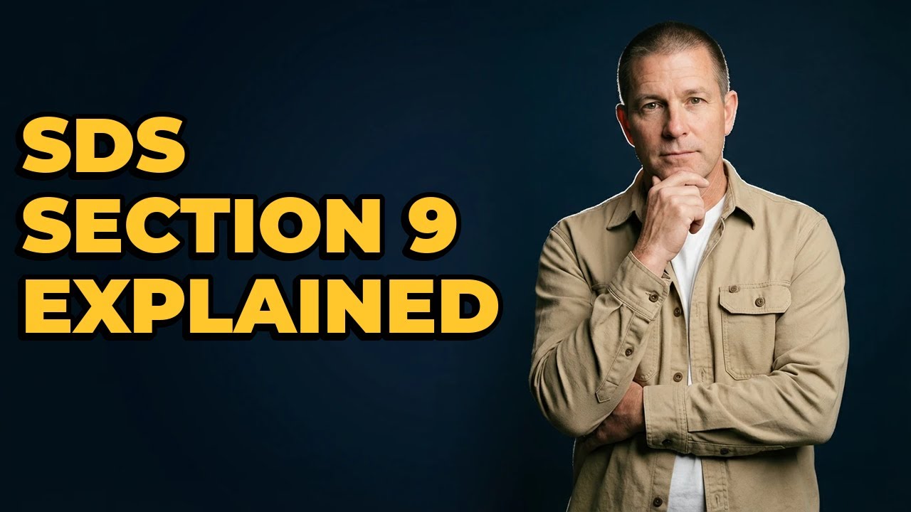 What Chemical Properties Are Found In SDS Section 9? - YouTube
