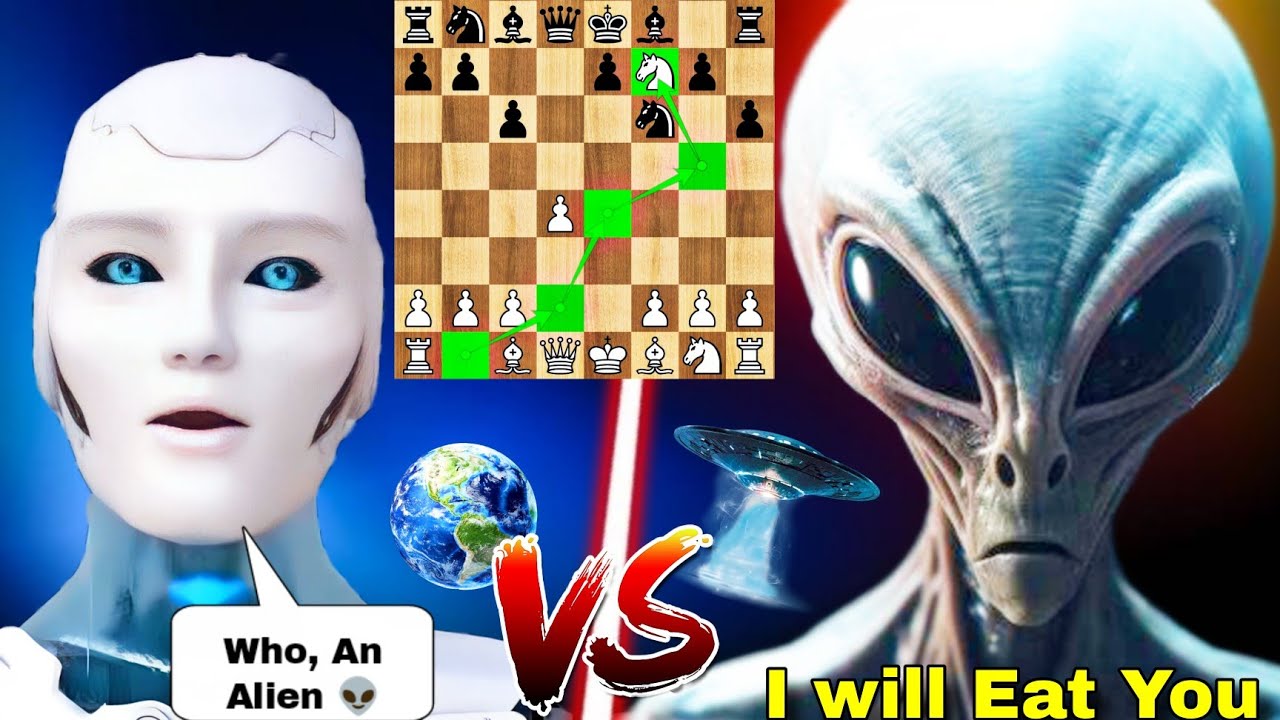 Stockfish Played ALIEN GAMBIT Against An Alien Today in Chess.com ...
