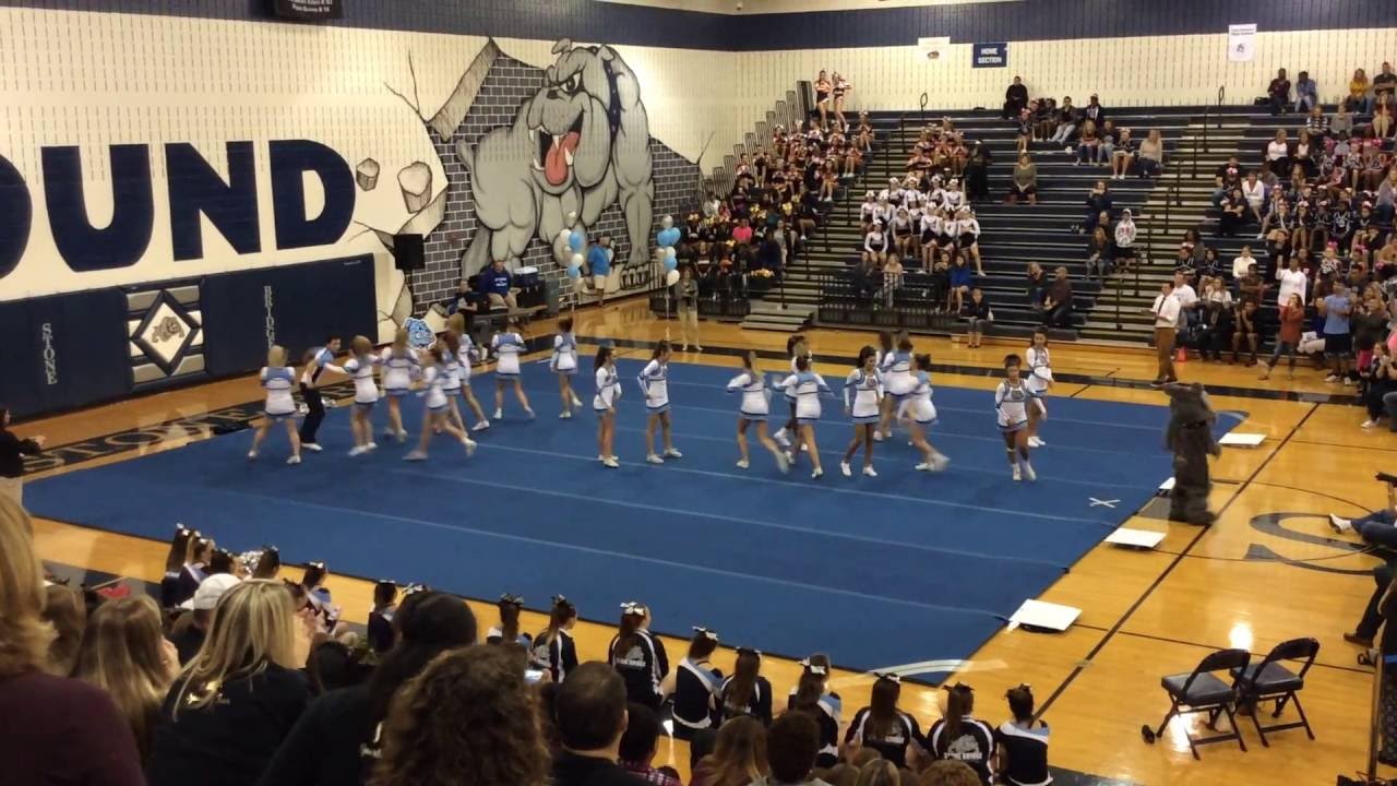 Stone Bridge High School at Spirit Bowl Cheer 2016 - YouTube