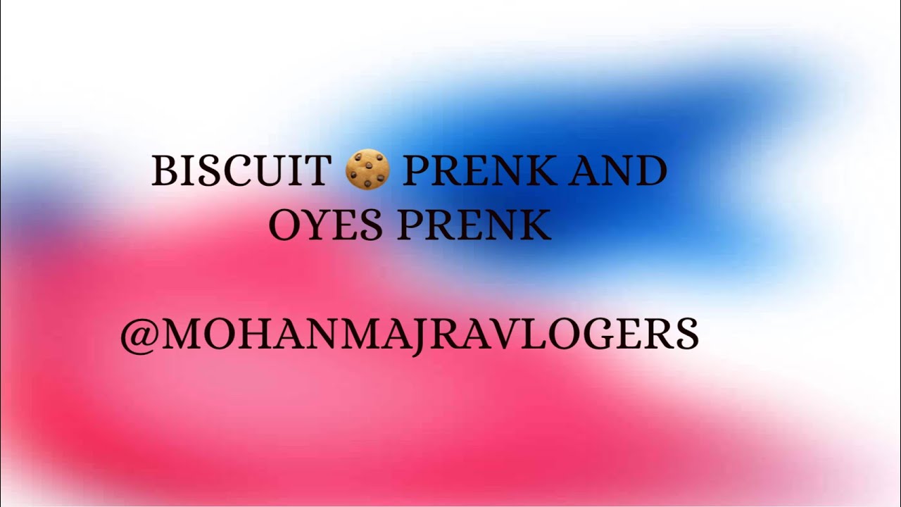 BISCUIT 🍪 PRENK AND OYES PRENK 🥵🤣 - YouTube