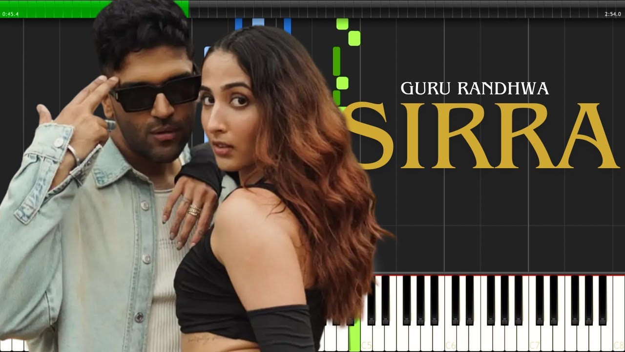 Sirra - Guru randhwa | Easy piano tutorial - YouTube