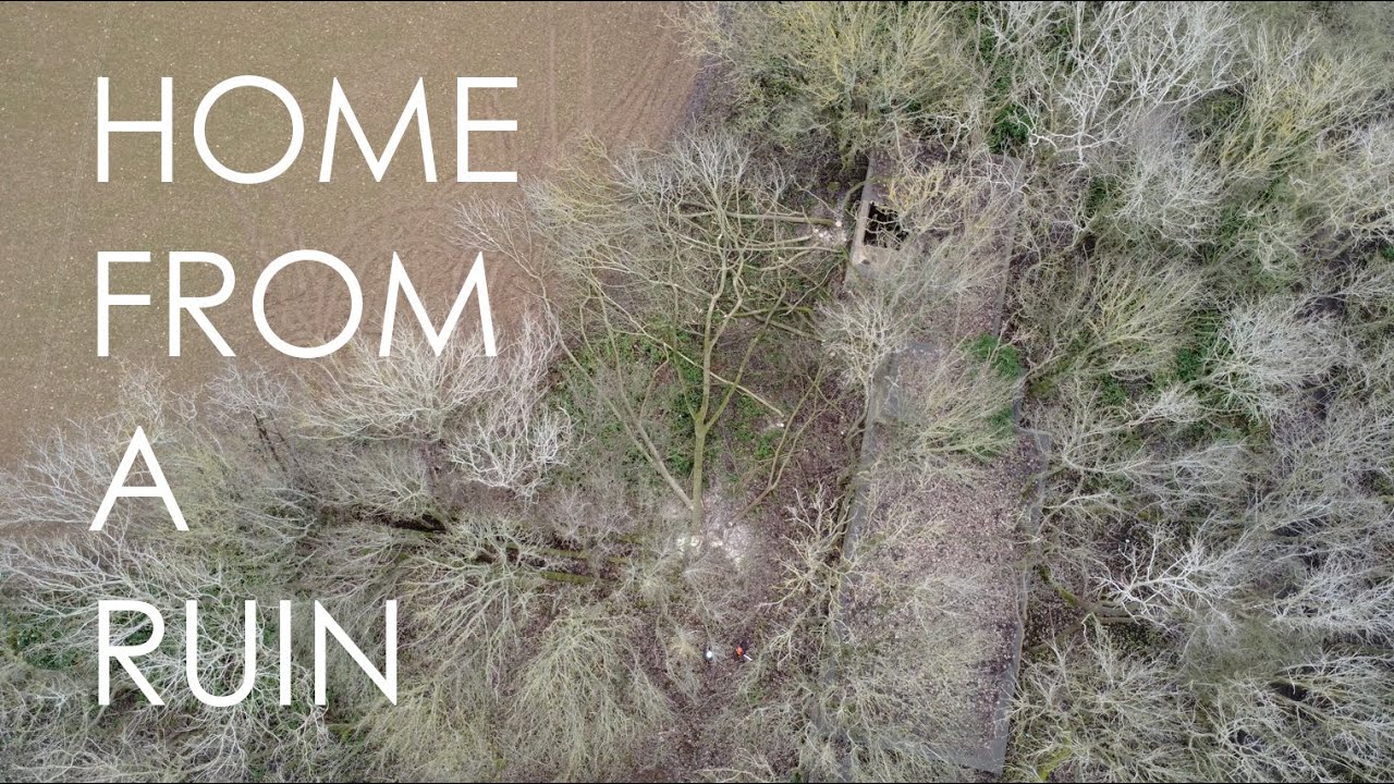 Converting old military buildings into our home self build - YouTube