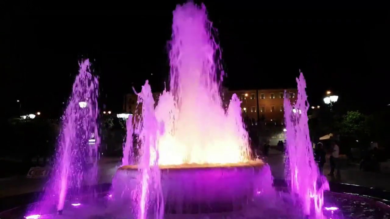 Athens Christmas Tree lighting up Ceremony - YouTube