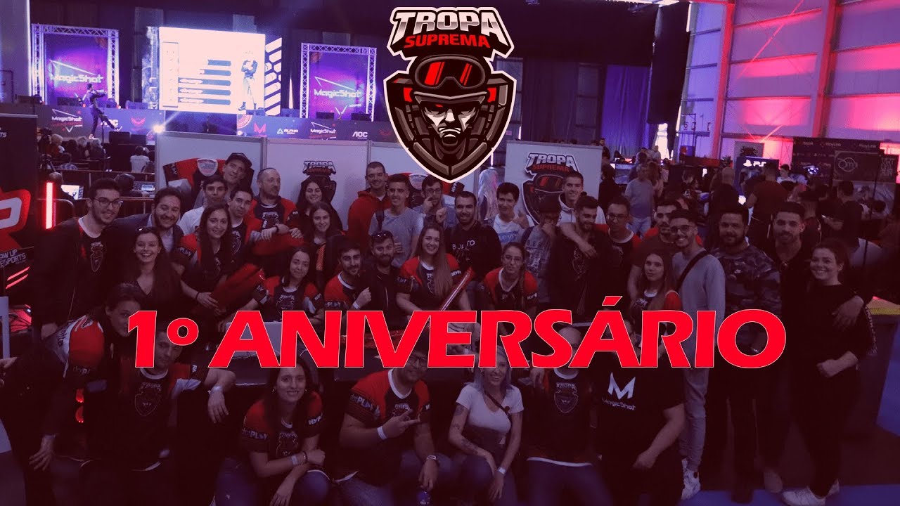 1º aniversário Tropa Suprema Esports Club - YouTube