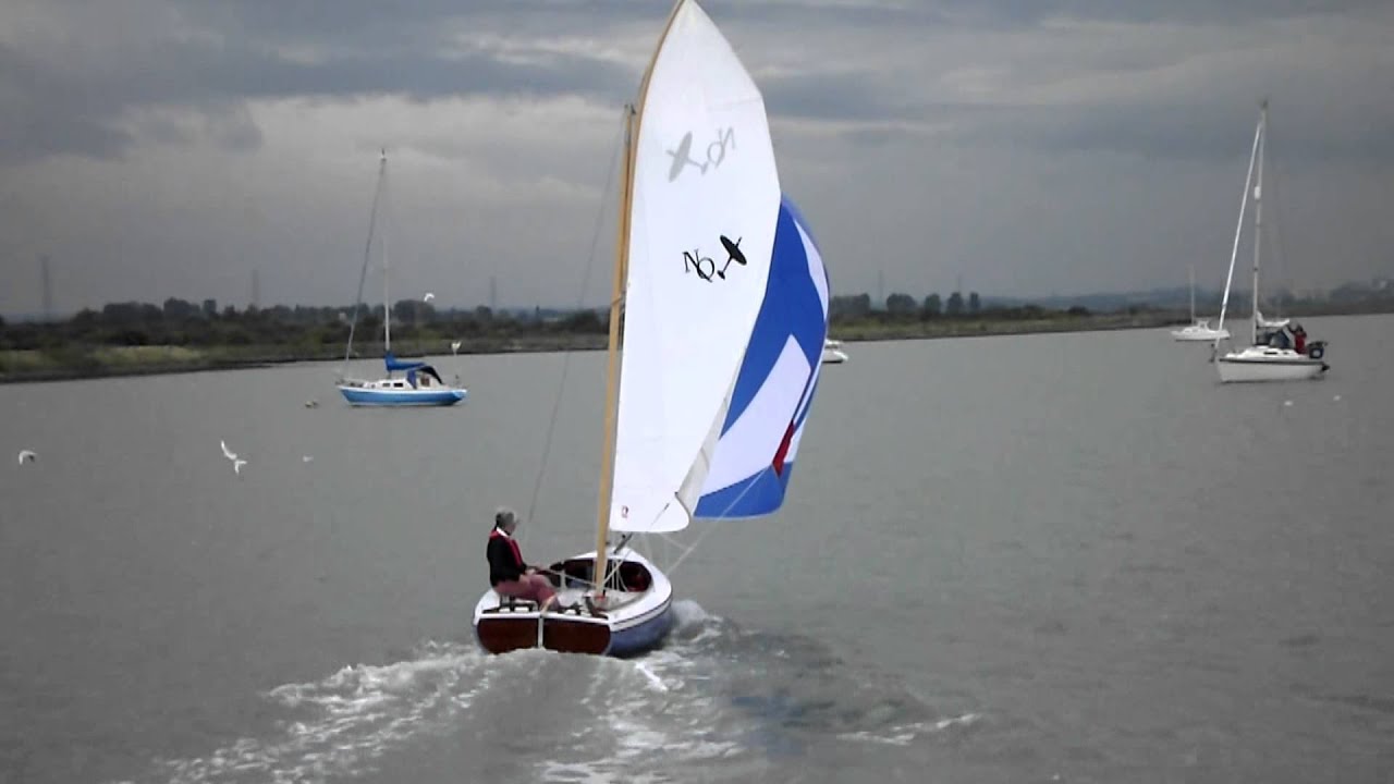 Spitfire 18 Gennaker Sail "North Quay Marine" (www.northquaymarine.co ...