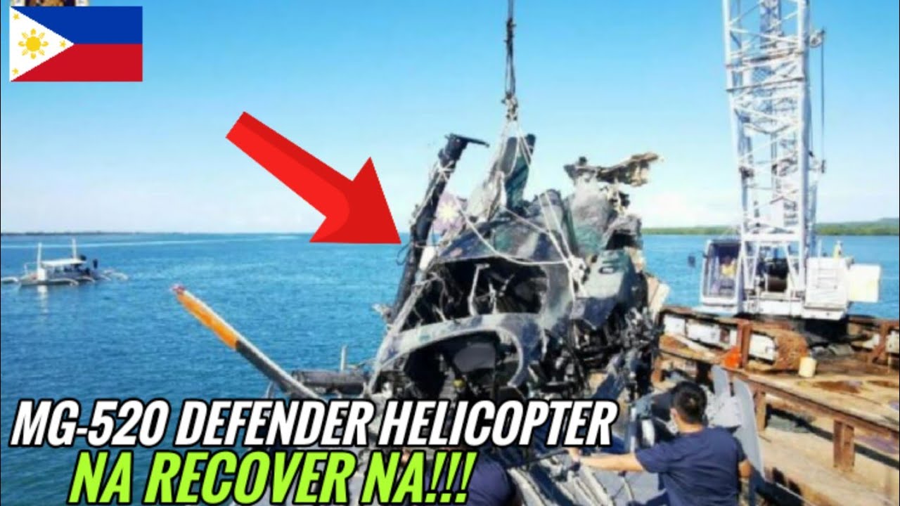 BREAKING NEWS! Nag Crash na MG-520 Defender Helicopter na Recover na ...