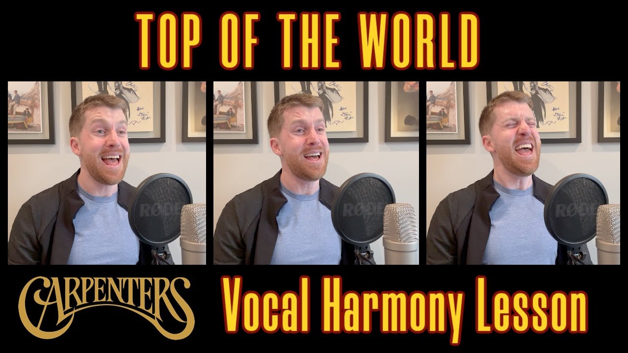 Top of the World - Carpenters | HARMONY TUTORIAL - YouTube