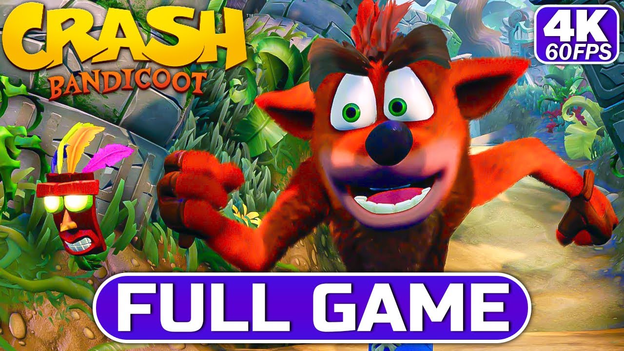 CRASH BANDICOOT REMAKE Full Gameplay Walkthrough Game | 4K 60FPS - YouTube
