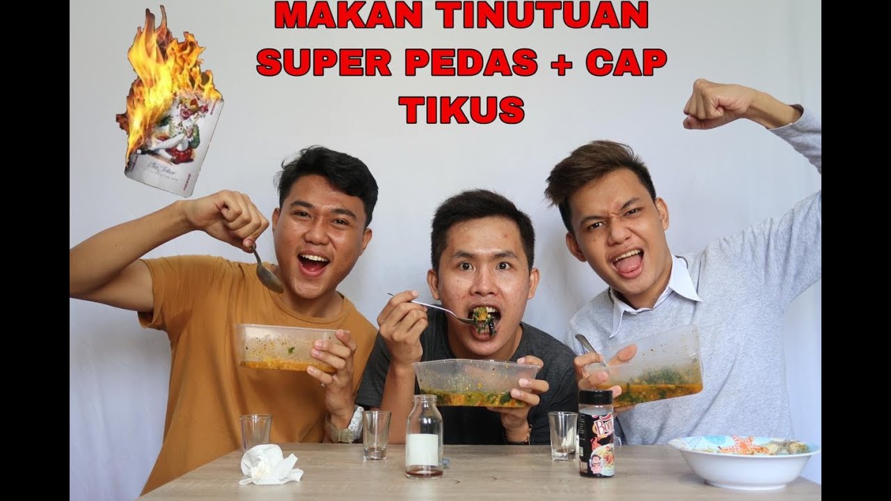 MAKAN TINUTUAN SUPER PEDAS + MINUM CAP TIKUS - TORANG MANADO - YouTube