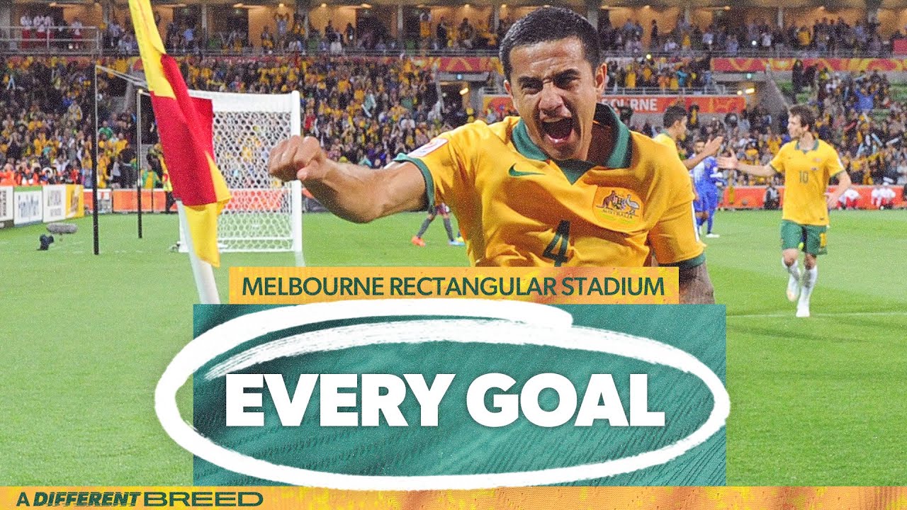 Every Subway Socceroos Goal: Melbourne Rectangular Stadium - YouTube