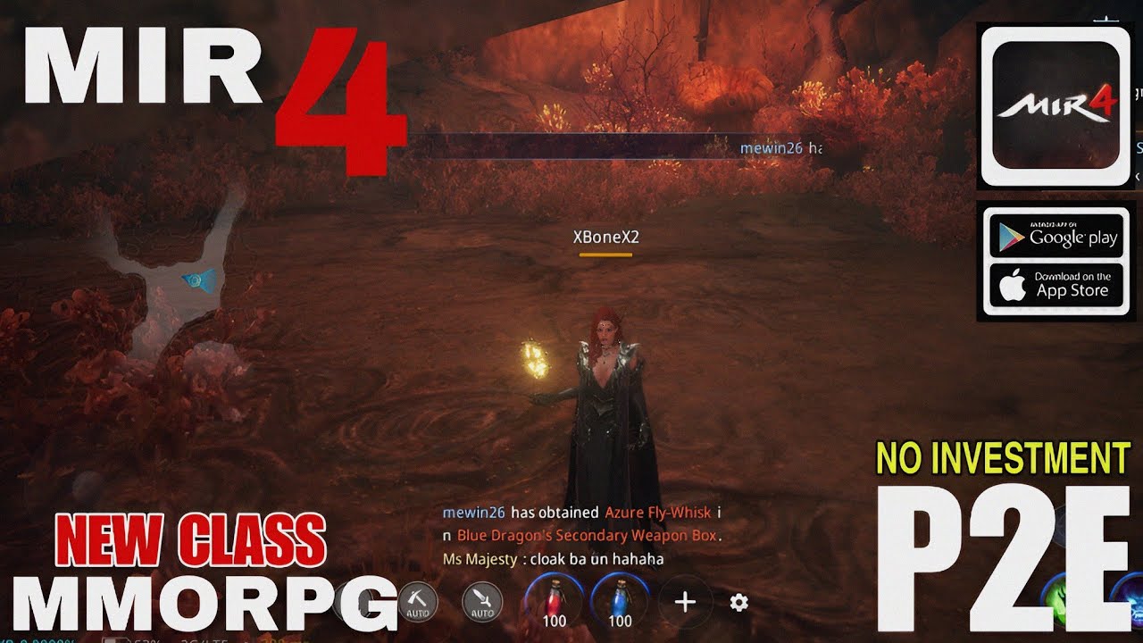 MIR 4 GAMEPLAY NEW CLASS P2E MMORPG PLAYING IN 2024 FOR ANDROID/iOS ...