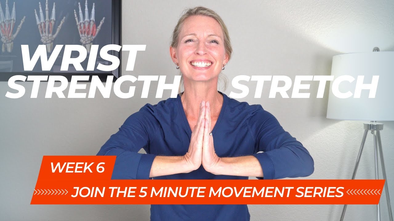 Wrist Strengthening and Stretching Exercises: 5 Minute Follow Along ...