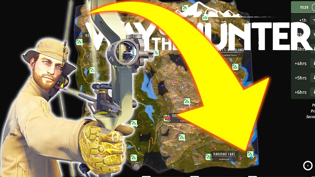 Matariki Park Cross Map Hunt | Way of the Hunter - YouTube
