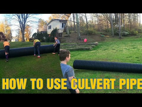 How To Use 18" Culvert Effectively - YouTube