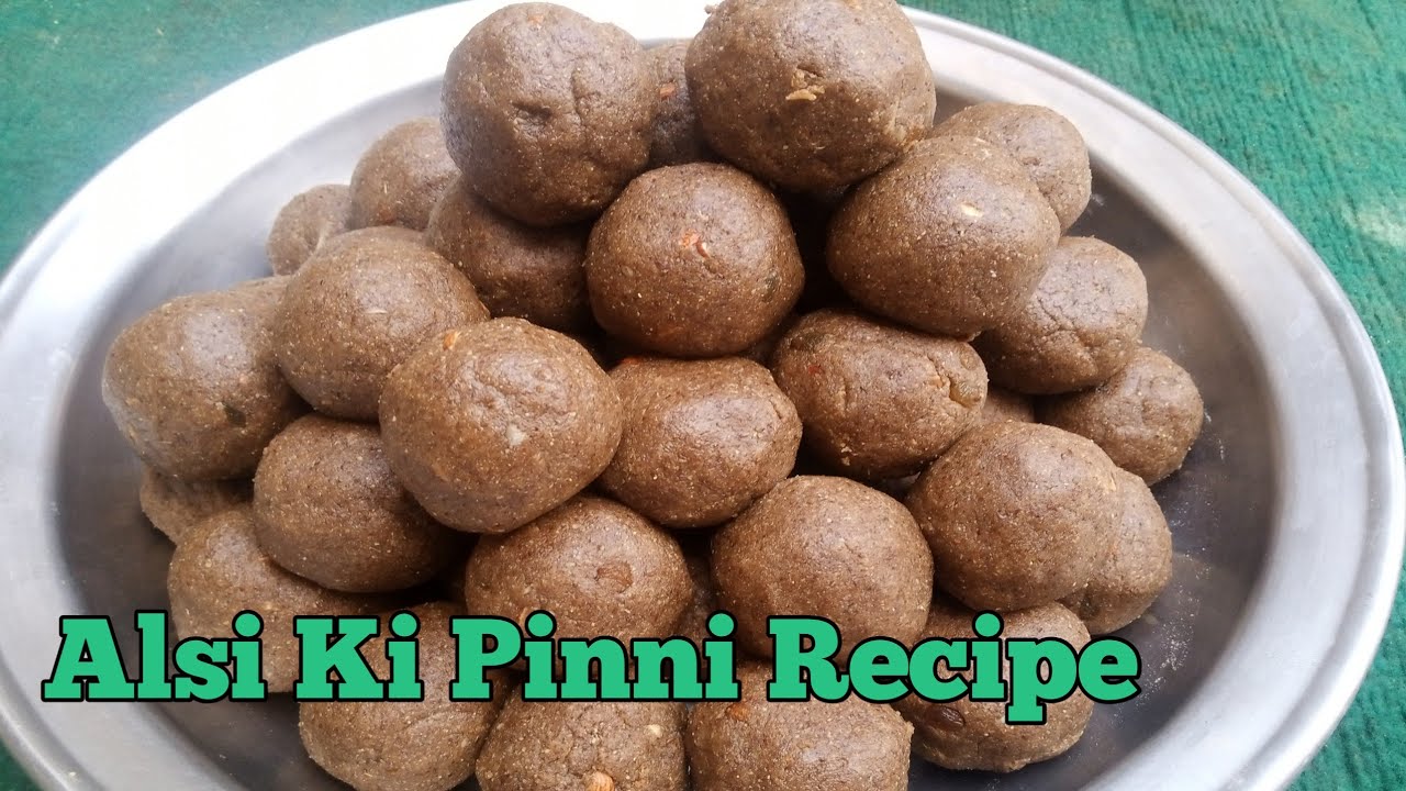 Alsi Ki Pinni Recipe By Zubaan Ka Chaska | السی کی پنیا بنانے کا طریقہ ...