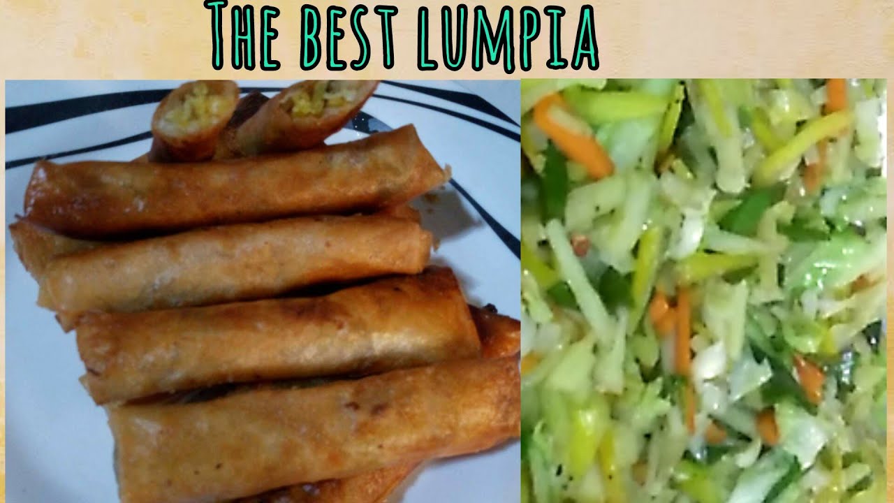 LUMPIANG MIX GULAY RECIPE || VEGETABLES SPRING ROLLS || HOW TO MAKE ...