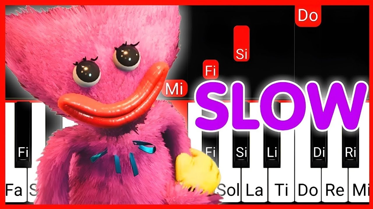 Sleep Well - Poppy Playtime Chapter 3 | SLOW EASY PIANO TUTORIAL - YouTube