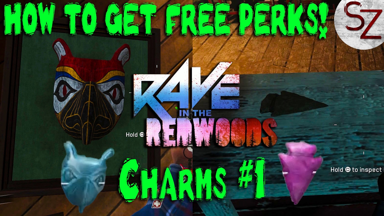 HOW TO GET FREE PERKS RAVE IN THE REDWOODS #1 - Arrowhead & Tiki Mask ...