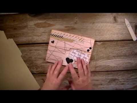 DIY File Folder Flip Book Tutorial - YouTube