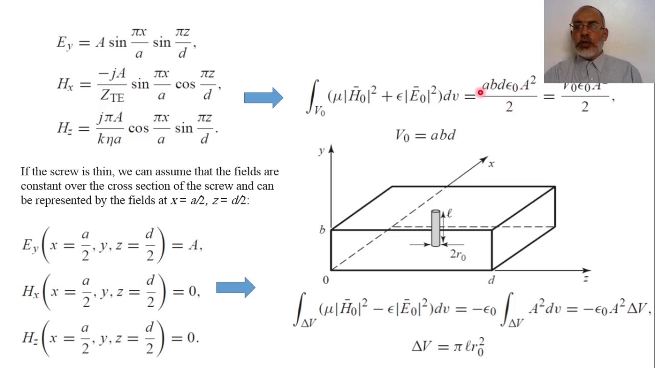 Chapter06 19 Example on Shape Perturbation of a Cavity - YouTube