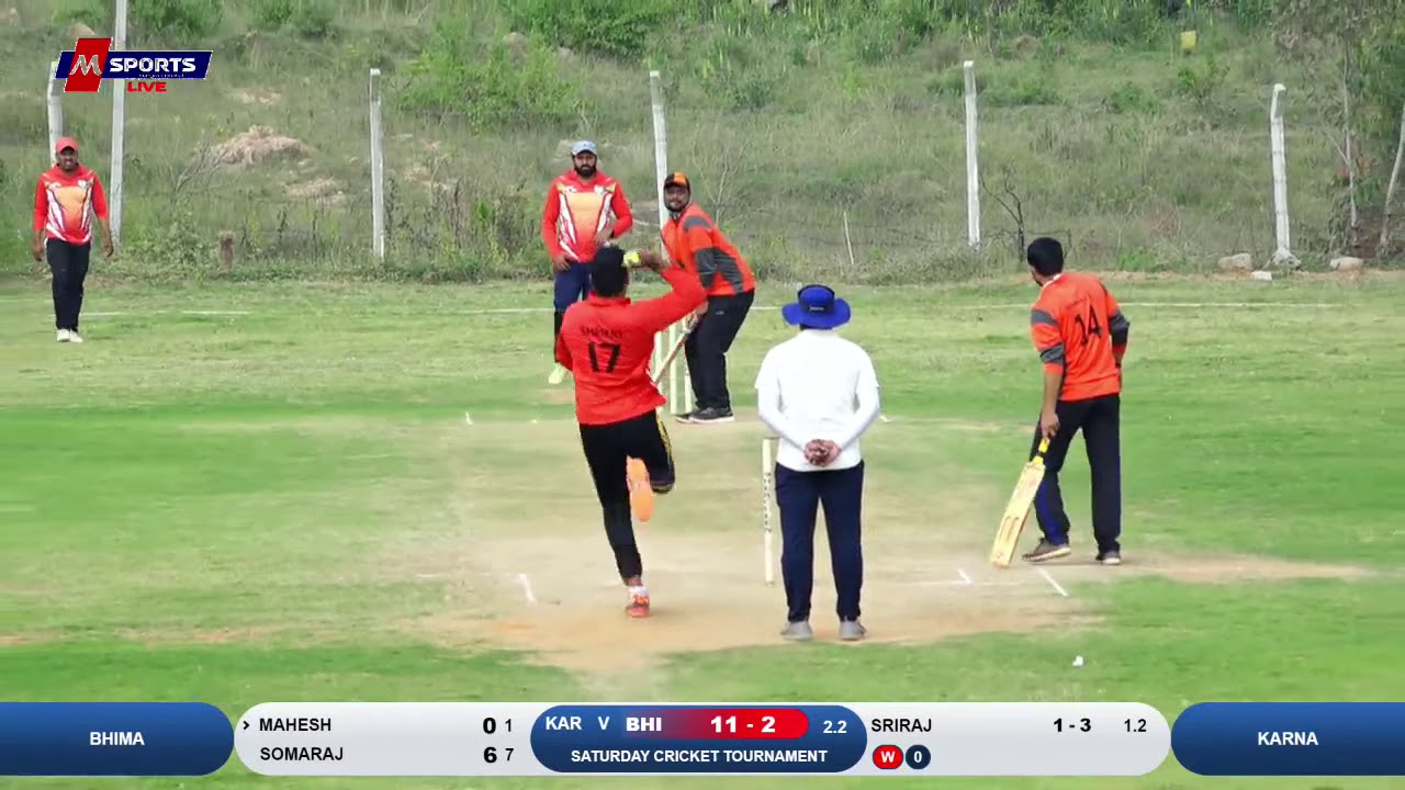 Bhima V/S Karna | Saturday Cricket Tournament | BICC Infinity Ground ...