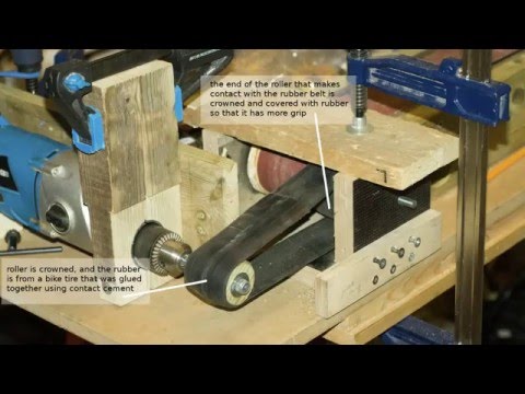 Belt Sander from Biltema ID 1100 drill/hammer drill