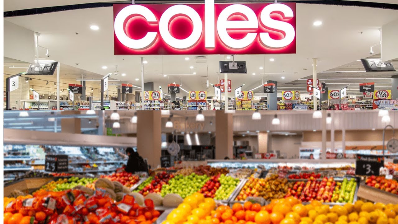 Coles supermarket Walking tour,Australia Supermarket Walking Tour, gold ...