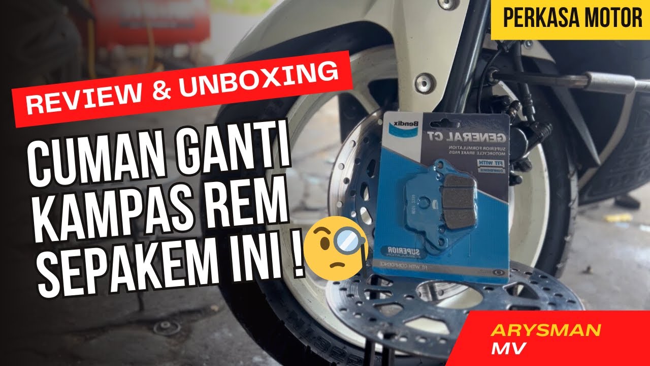 PENGALAMAN MENGGUNAKAN KAMPAS REM DARI BENDIX !! - YouTube