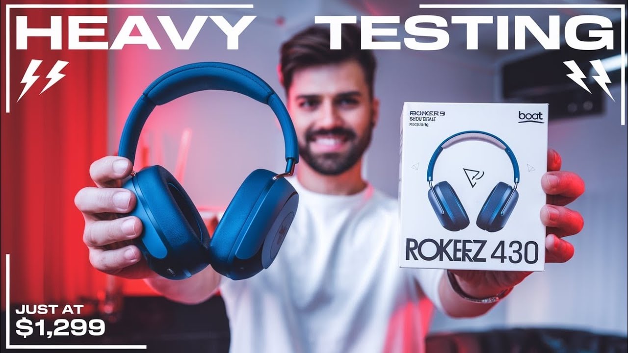 Best Budget Headphones? Boat Rockerz 430 Unboxing!#gaming hedphone ...