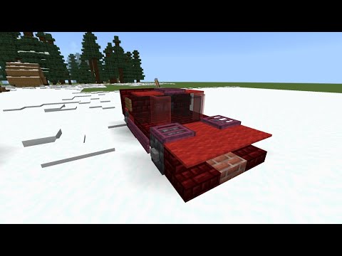 How To Build A Racecar In Minecraft 1.19 Tutorial - YouTube