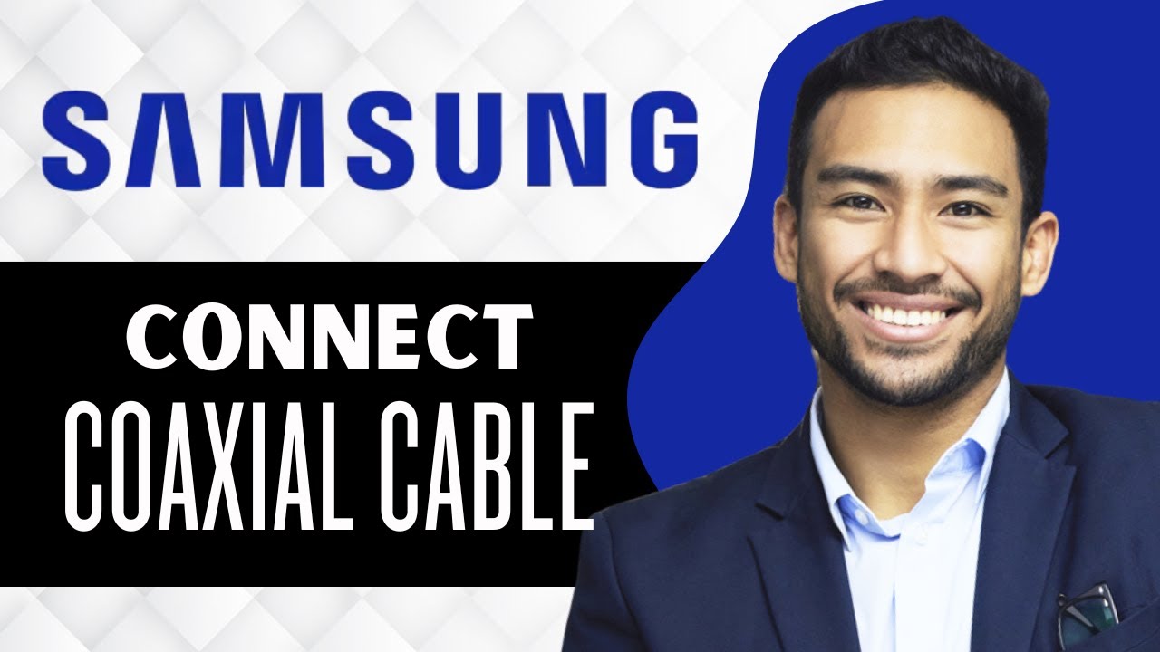 How to Connect Coaxial Cable to Samsung Smart TV (Full Guide) - YouTube