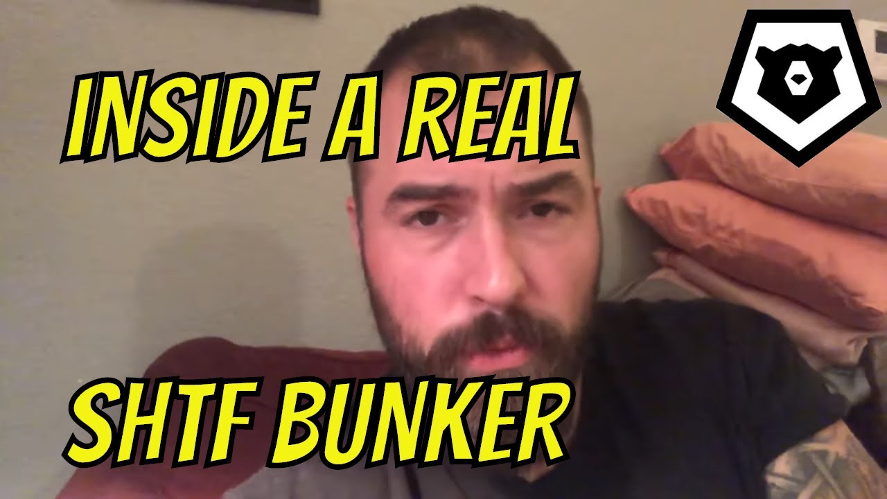 Inside a REAL SHTF BUNKER - Doomsday Prepper Walk-Through - YouTube