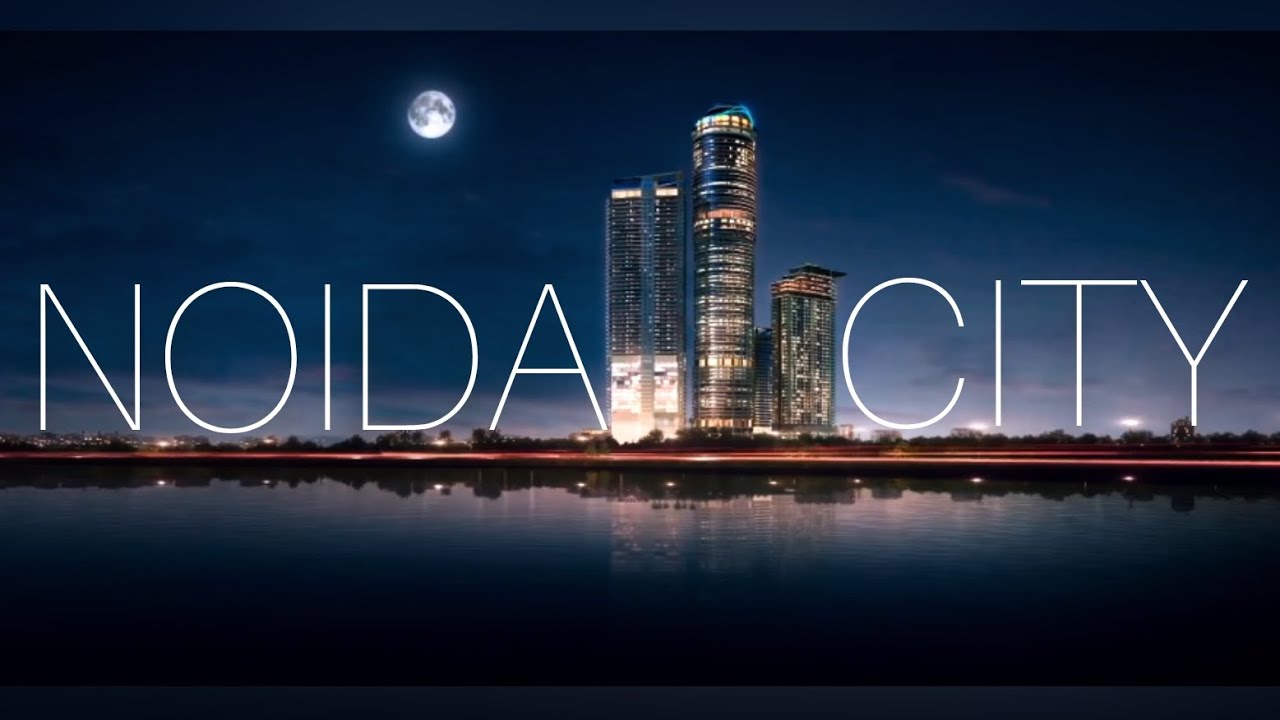 THE NOIDA CITY (INDIA🇮🇳) || DRONE VIEW || AREAL VIEW - YouTube