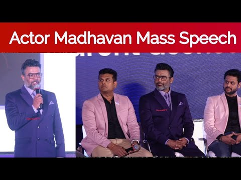 🔥Actor Madhavan Mass Speech,Actor Madhavan will launch the Digital ...