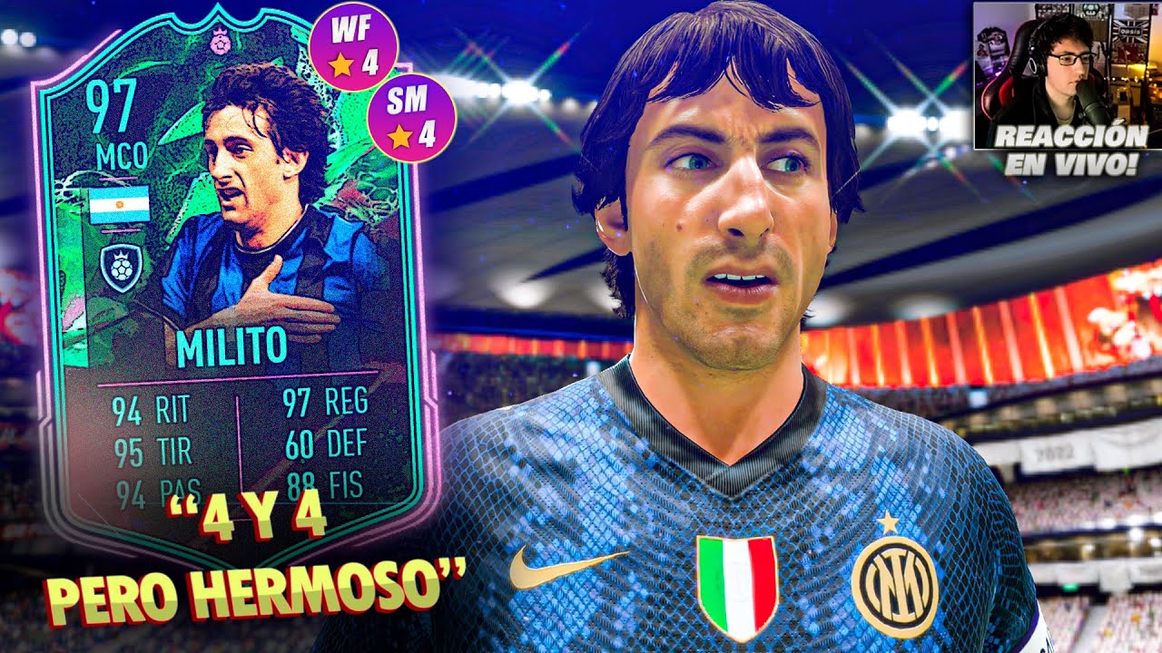 ⚡ Milito FIFA 22 ∞ Héroe Metamorfo ⚡ - YouTube