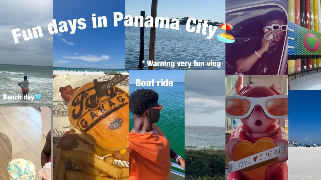 Jet Skis, Candy, & Ferris Wheels?! My Wild week in Panama City 🩷🏖️ ...