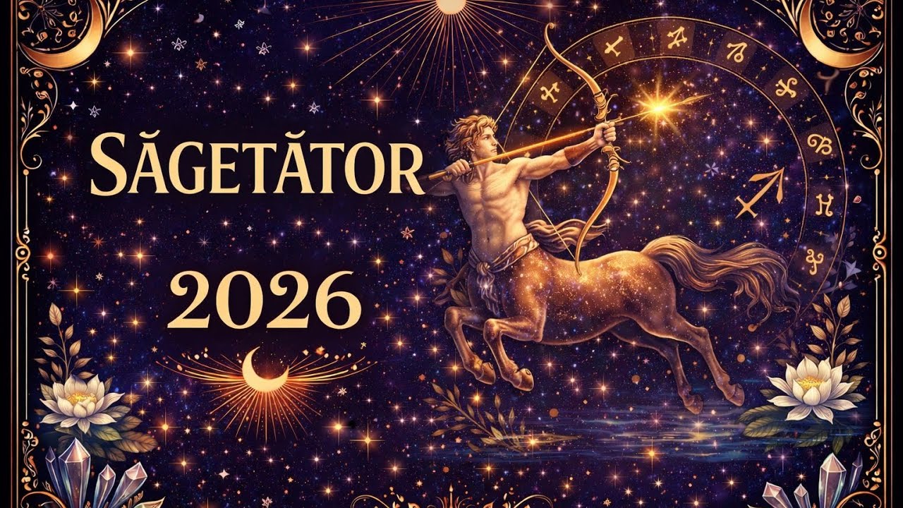 ♐️ SAGETATOR 2026 ⚜️ CE ITI ADUCE ANUL 2026? ETALARE TAROT SI MESAJELE ...