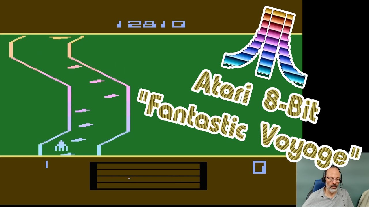 Atari 8-Bit Game Play, Fantastic Voyage - YouTube
