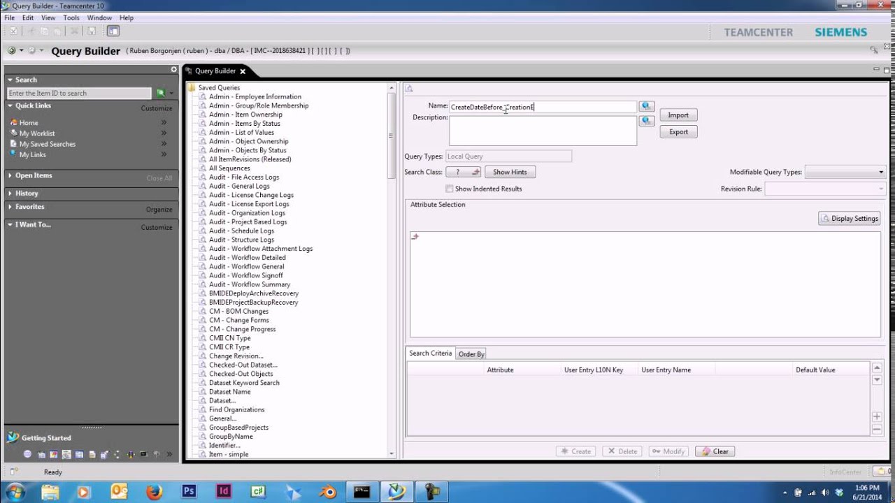TeamCenter - Query Smart filtering - YouTube