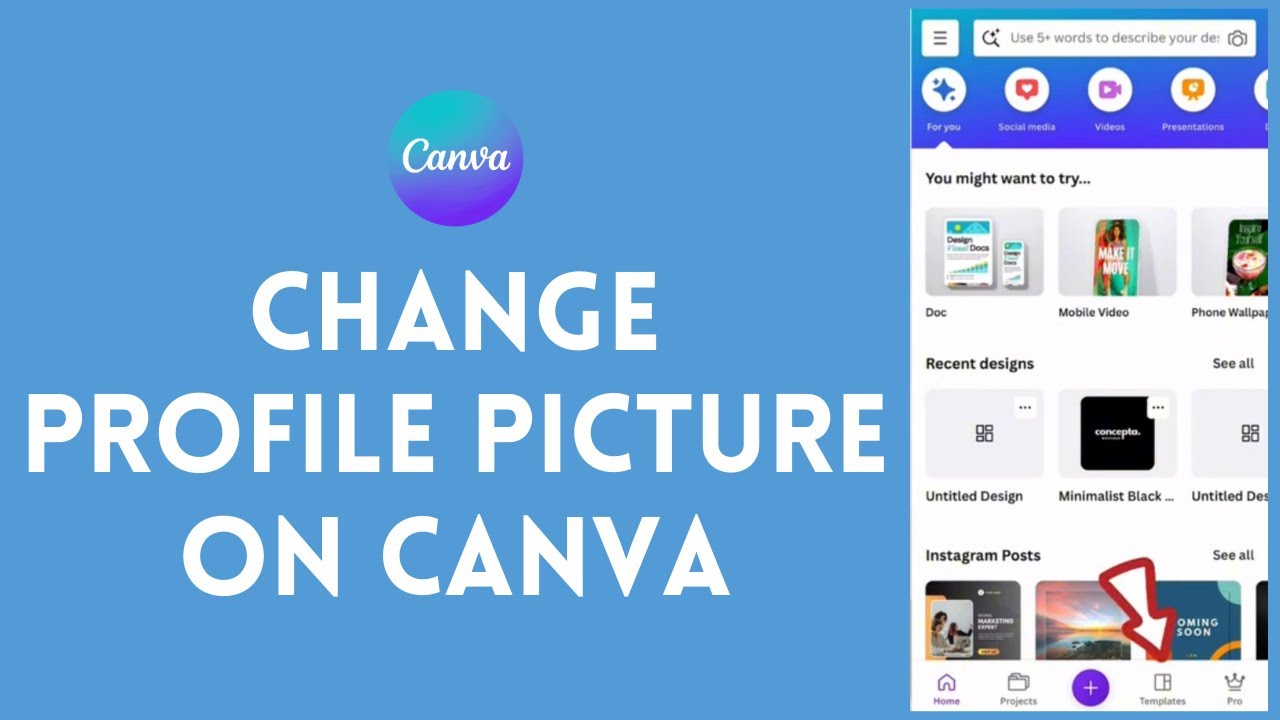 How to Change Your Profile Picture on Canva (2024) - YouTube