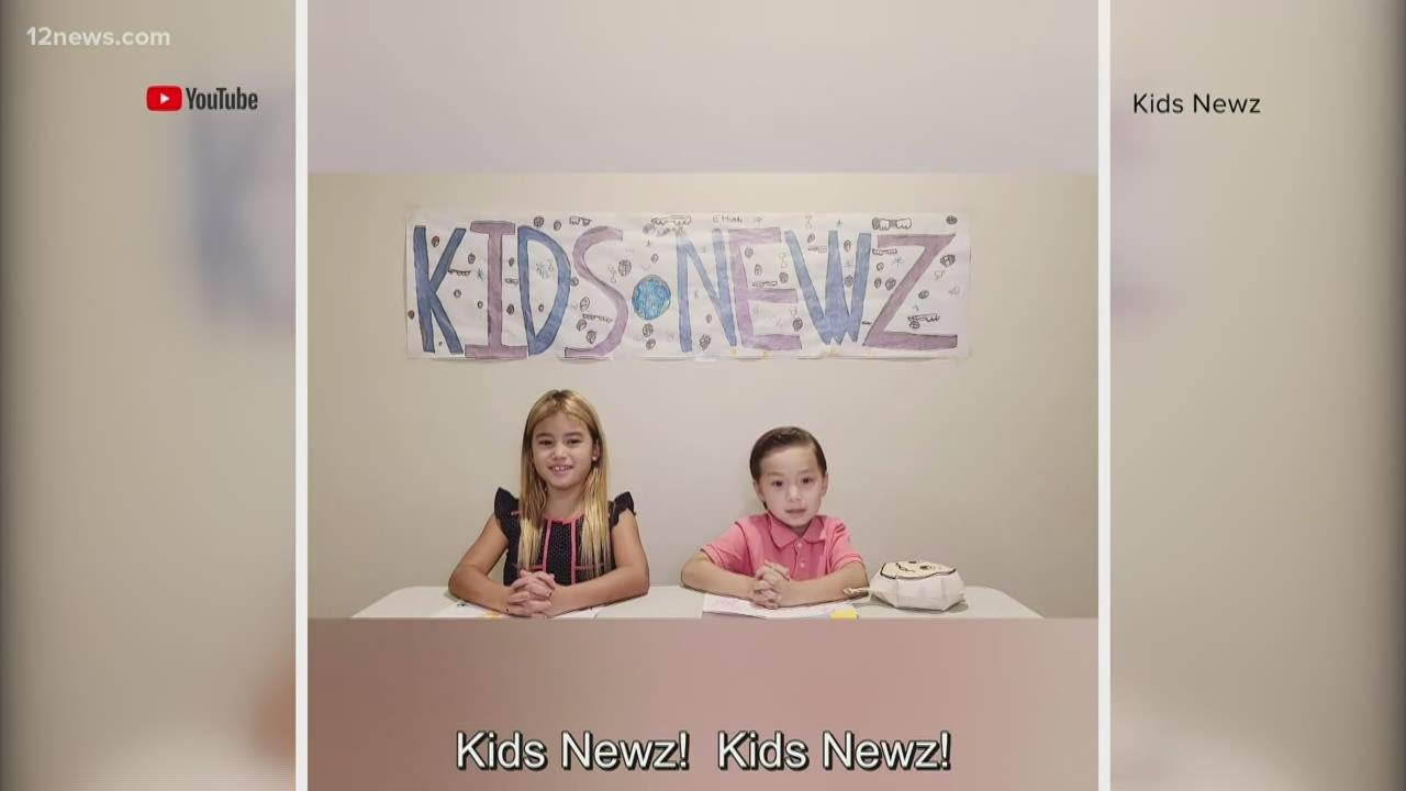 Valley students create newscast for kids, by kids - YouTube