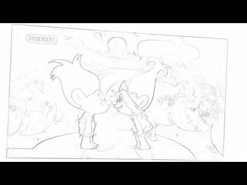 Sigla trolls disegnata