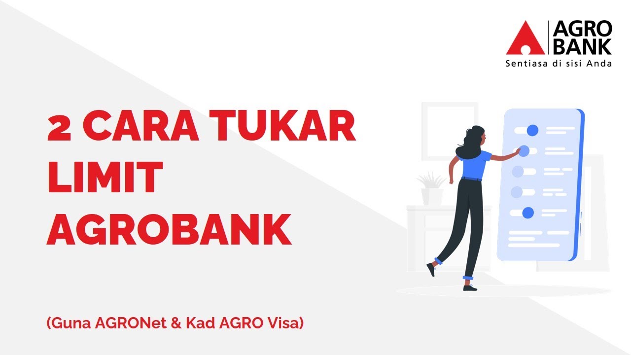 Cara Tukar Limit Transfer Agrobank Online AGRONet - YouTube