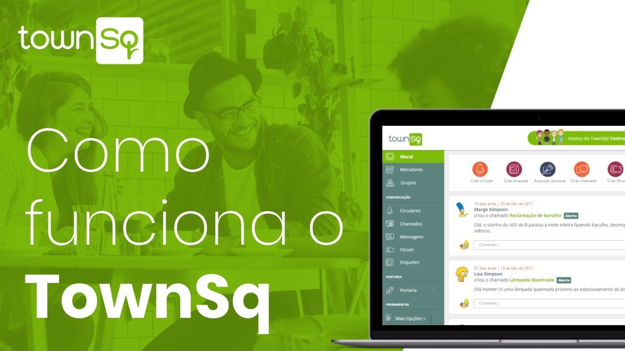 Veja como funciona o seu aplicativo para condomínio - TownSq [Morador ...