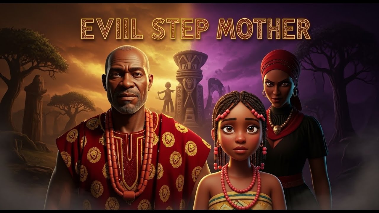 EVIL STEP MOTHER #africanfolktales #folklore #fairytales - YouTube