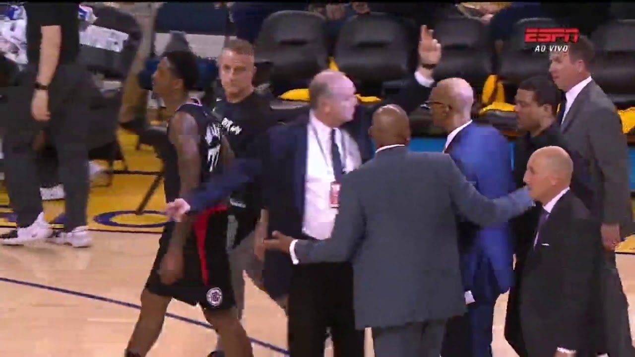 NBA ON ESPN LAC @ GSW Game 1 Half time Outro - YouTube