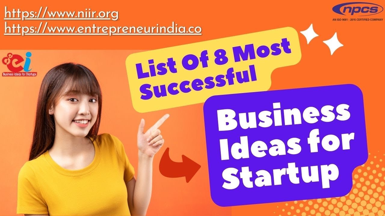 List Of 8 Most Successful Business Ideas for Startup - YouTube