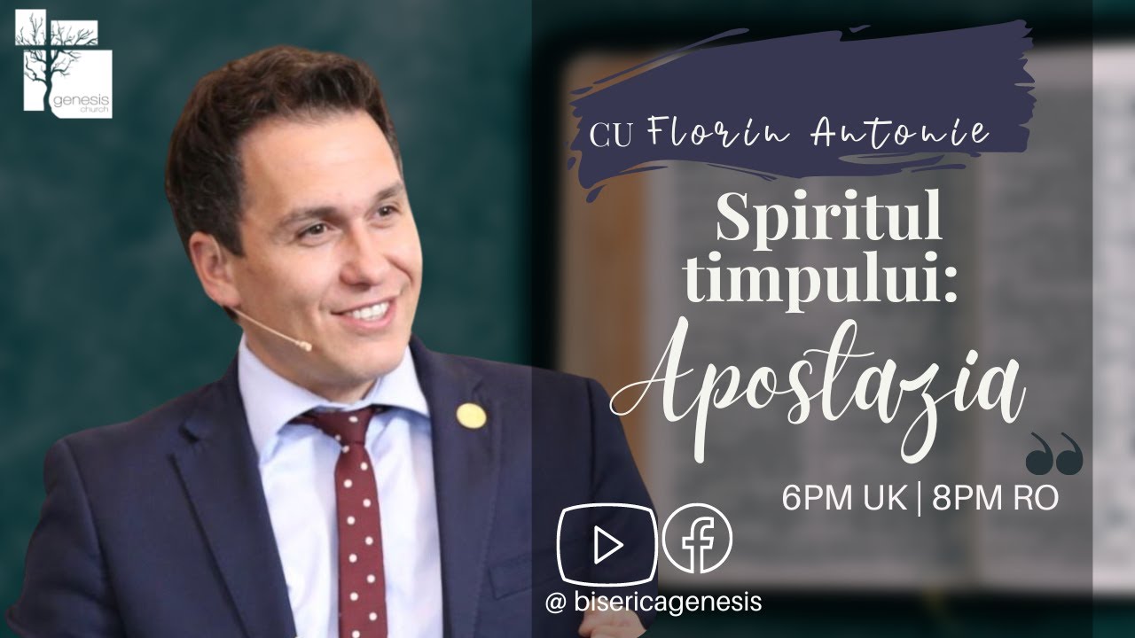 Spiritul timpului: apostazia - Florin Antonie - YouTube