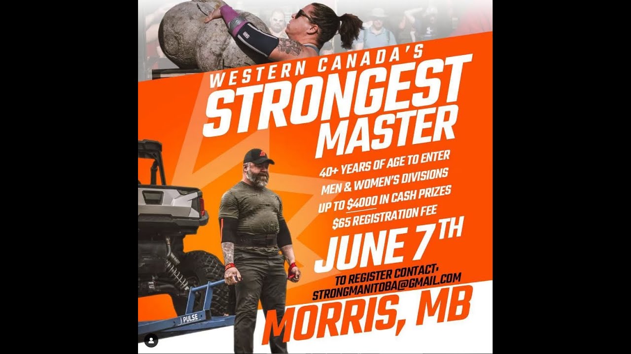 Western Canada's Strongest Master 2025 - YouTube